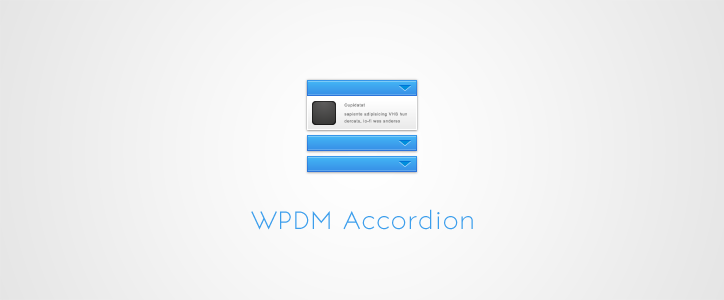 WPDM Accordion - WordPress Download Manager