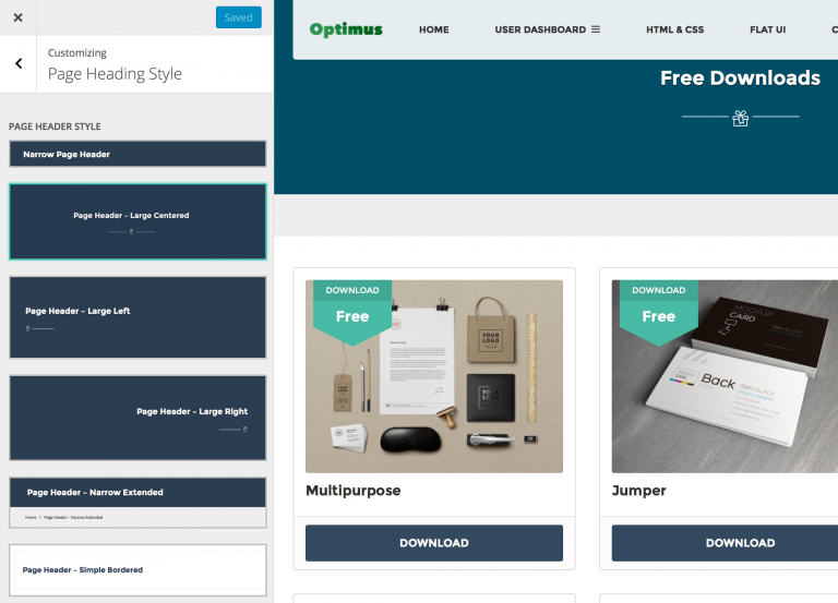 Optimus - WordPress Responsive Digital Store Theme