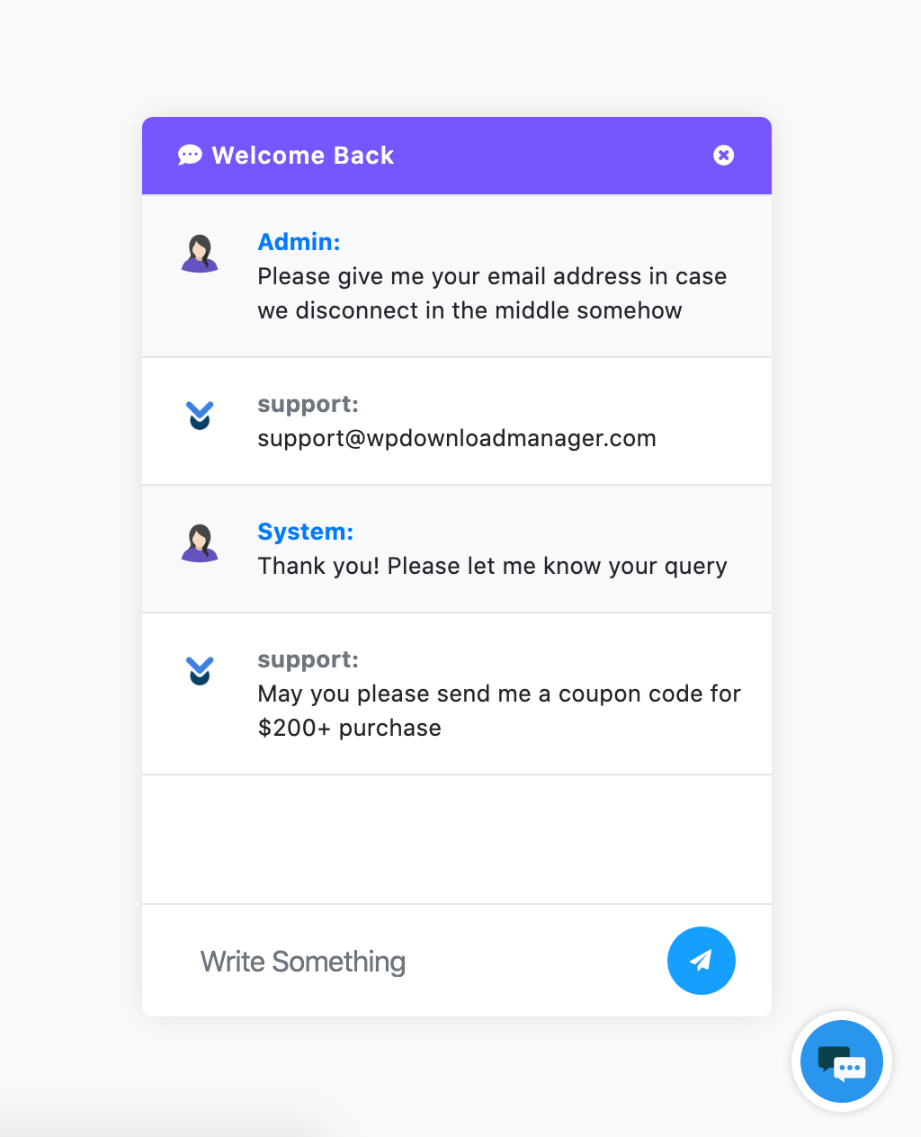 WordPress Private Message - WordPress Download Manager